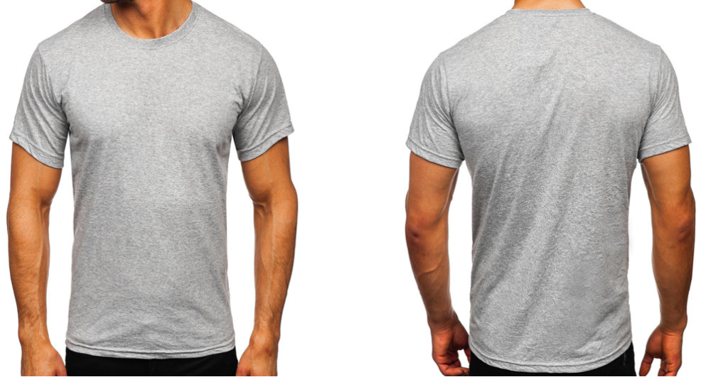 Remera de Trabajo Gris Melange – Grafa70 Distribuidora Oficial